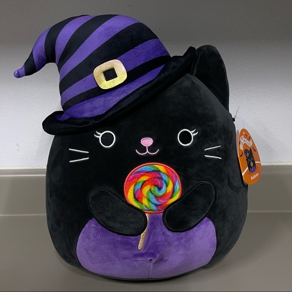 Squishmallows | Toys | Squishmallows Nwt 2 Autumn The Black Cat Witch ...
